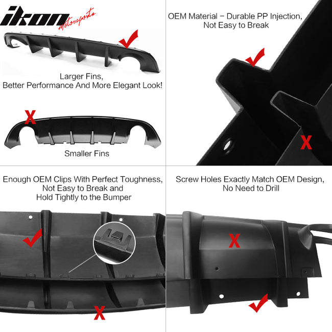 2012-2023 Dodge Charger Rear Diffuser – High-Performance Aero Upgrade ...