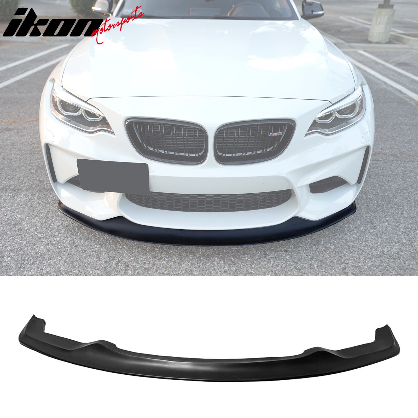 Fits 16-18 BMW F87 M2 Base MDA Style Front Bumper Lip Spoiler Unpainted ...