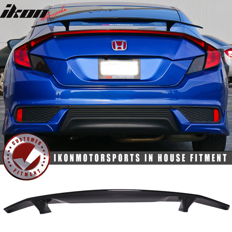 Compatible With 2016-2020 Honda Civic X Coupe 2Dr Ikon Type A Trunk ...