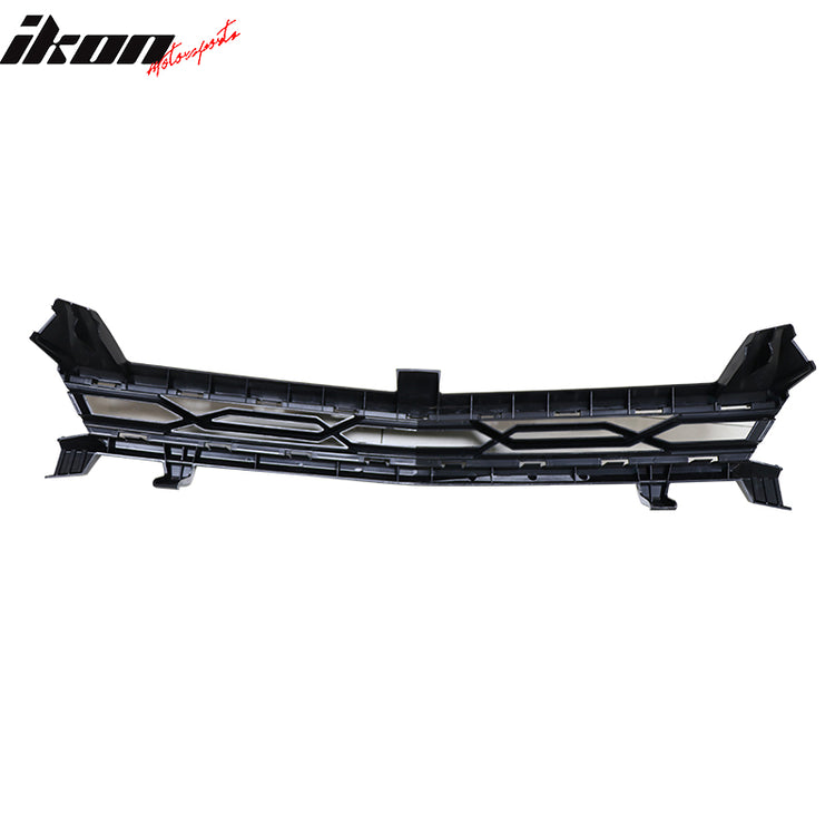 Fits 16-24 Chevy Camaro ZL1 1LE Style Front Bumper Upper Grille - PP ...