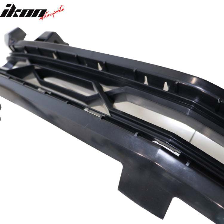 Fits 16-24 Chevy Camaro ZL1 1LE Style Front Bumper Upper Grille - PP ...