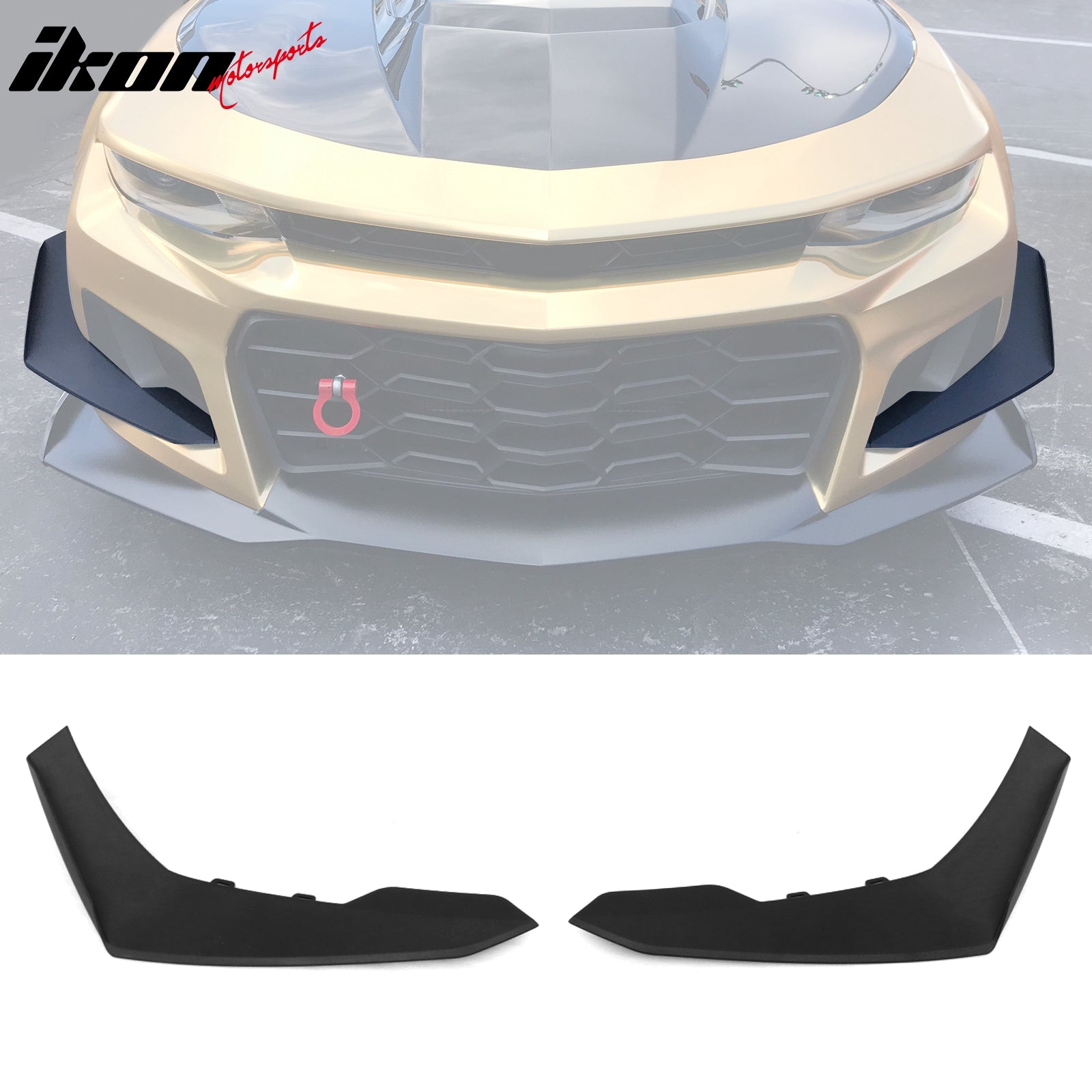 Upgrade Your Camaro with 1LE Style Side Canards – Perfect for 2016-2024 ...
