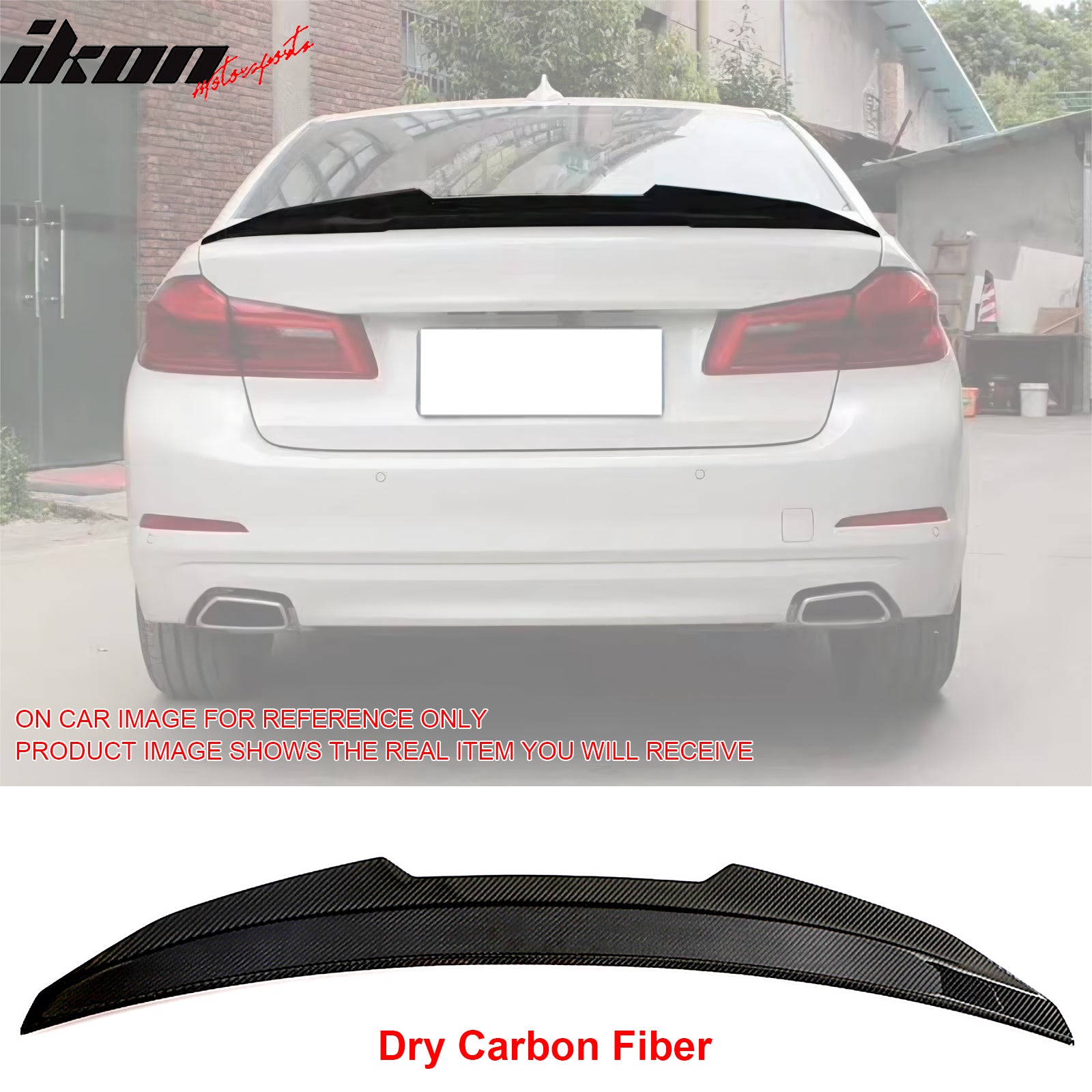 Fits 17-23 BMW G30 5 Series Sedan PSM Style Trunk Spoiler Wing- Dry ...