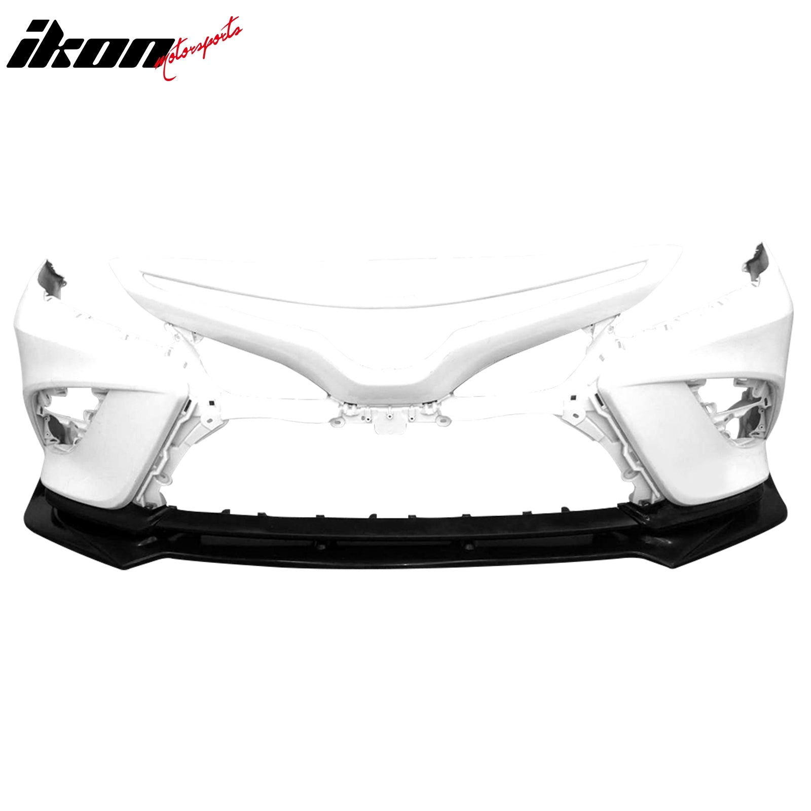 Fits 18-20 Toyota Camry SE XSE GT Style PU Front Bumper Lip Spoiler ...