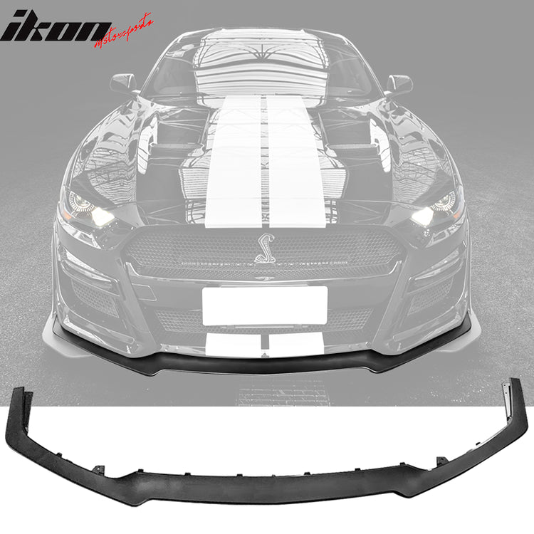 Buy Best Ford Mustang GT500 Style Black Primer Front Bumper Lip Online ...