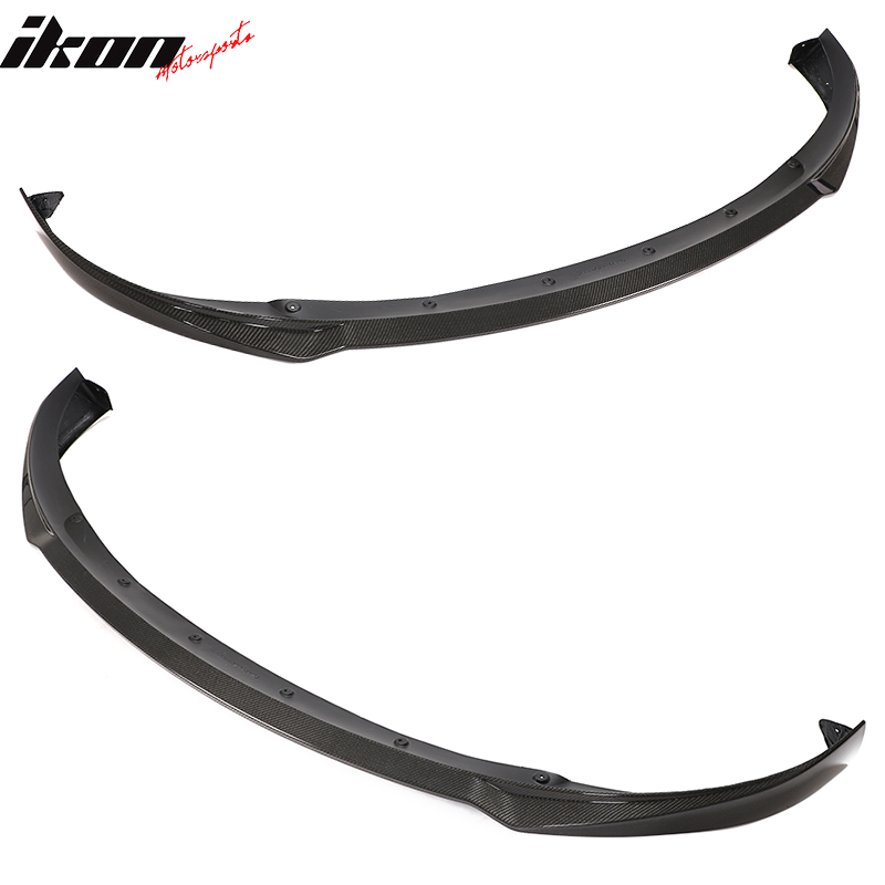 Tesla Model Y Front Lip Spoiler 2020-2024 – Carbon Fiber IKON Design ...