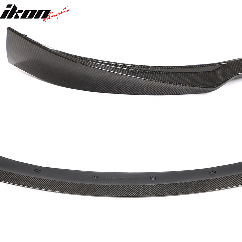 Tesla Model Y Front Lip Spoiler 2020-2024 – Carbon Fiber IKON Design ...