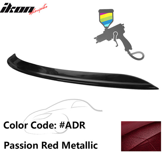 Fits 21-24 Kia K5 OE Style #ADR Passion Red Metallic Rear Trunk Spoiler ...