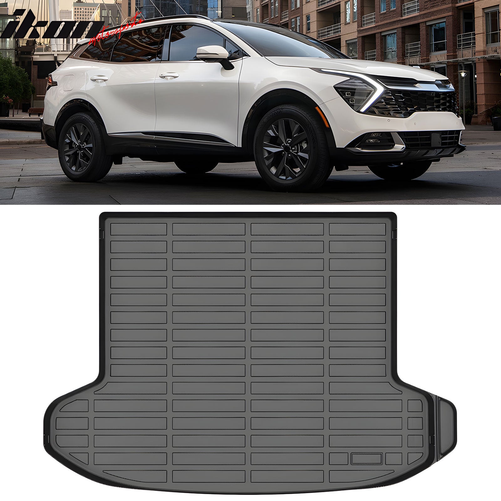 For 23-25 Kia Sportage All Weather 3D Molded Rear Trunk Boot Mat Cargo ...