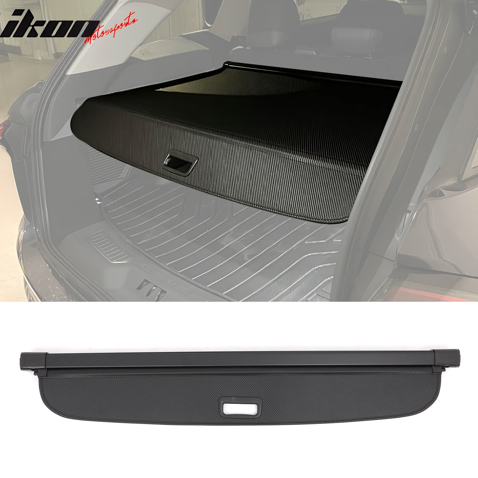 IKON MOTORSPORTS, Rear Cargo Cover Compatible With 2024-2025 Lincoln ...