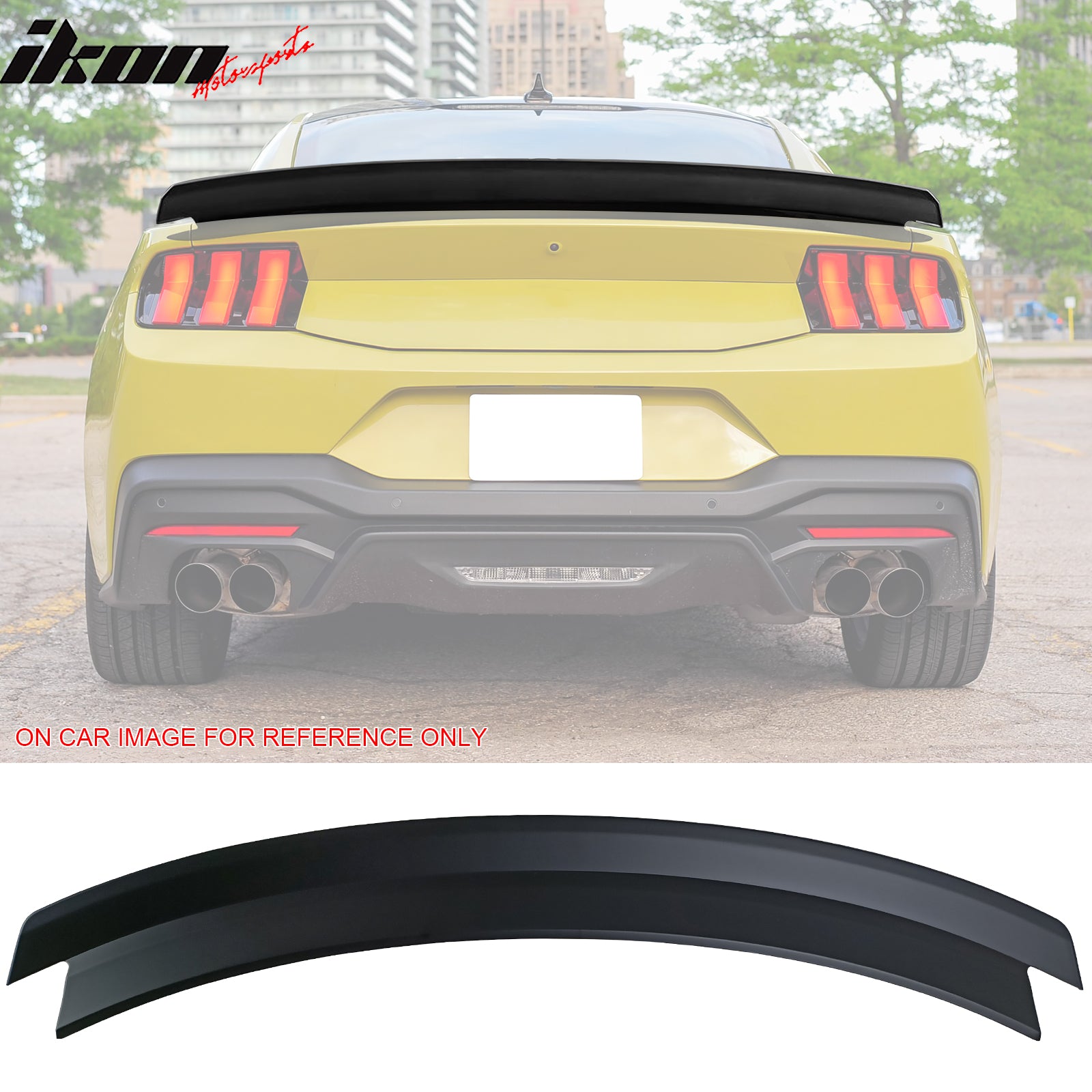 Fits 24-26 Ford Mustang S650 7th Gen R Style Rear Trunk Spoiler Wing ...