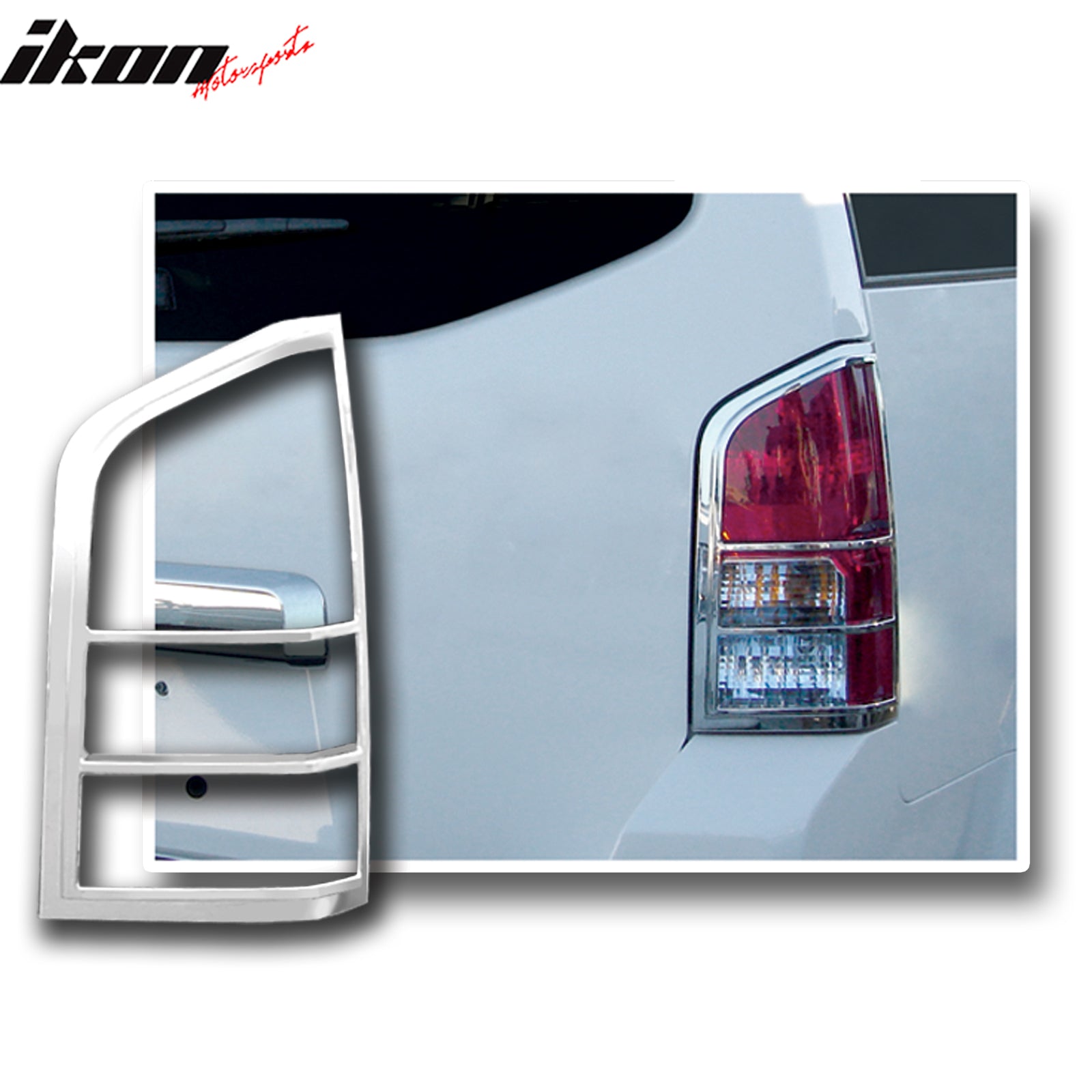 IKON MOTORSPORTS, Tail Light Bezel Compatible with 2005-2012 Nissan ...