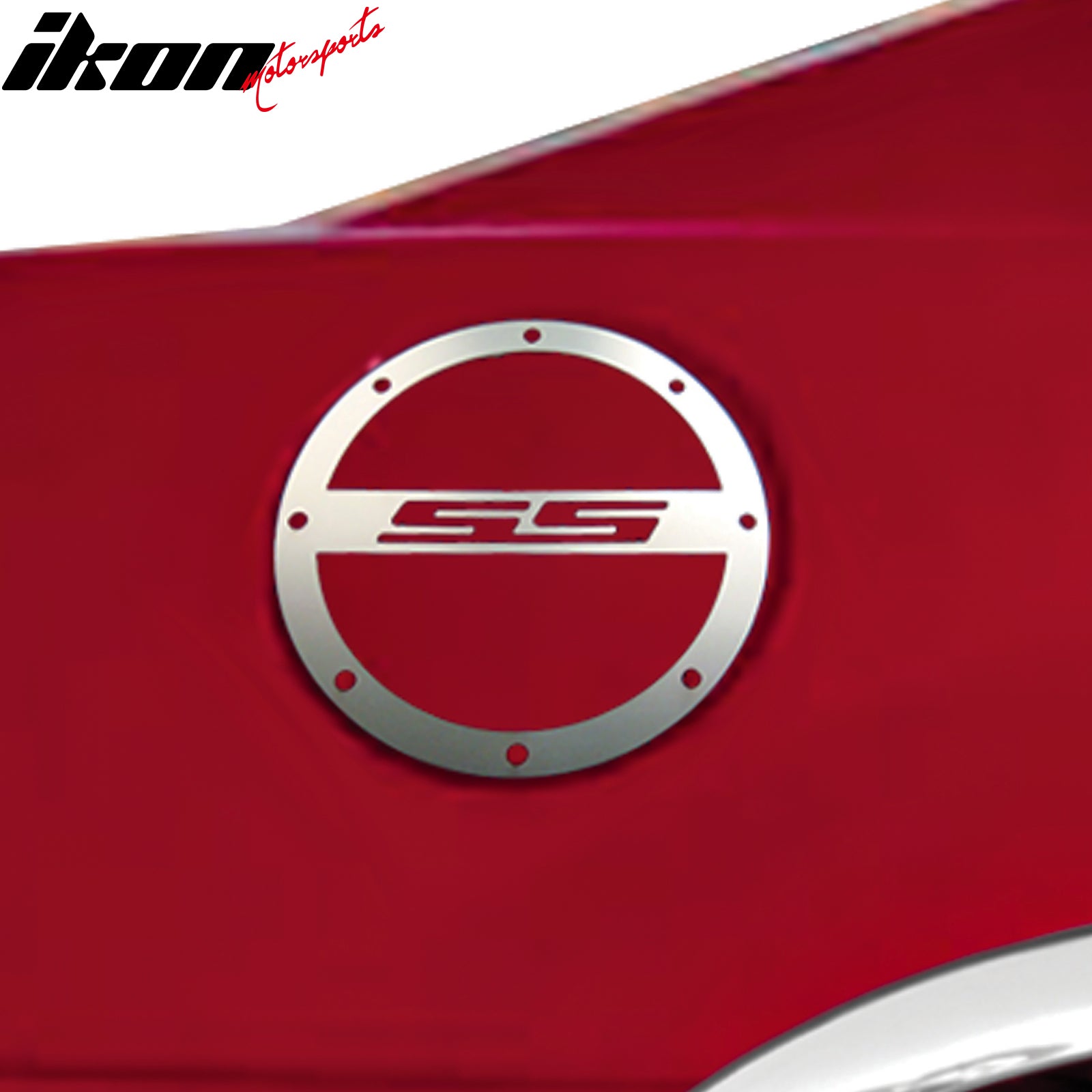 Fits 10-13 Camaro Mirror Finish Stainless Steel Fuel Door Gas Cap ...