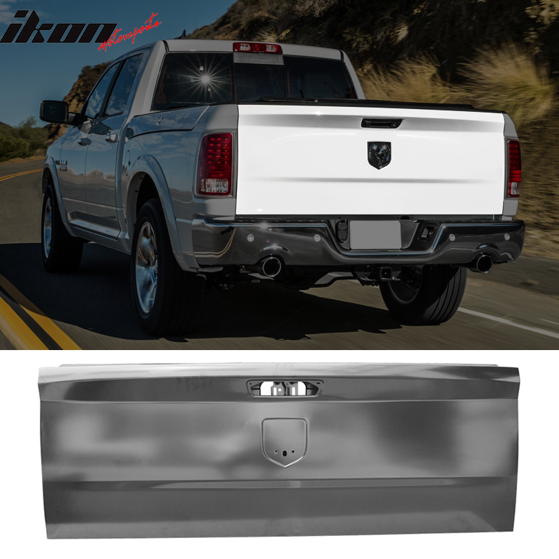 Fits 09-23 Ram 1500 2500 3500 OE Style Black Tailgate - Steel – Ikon ...