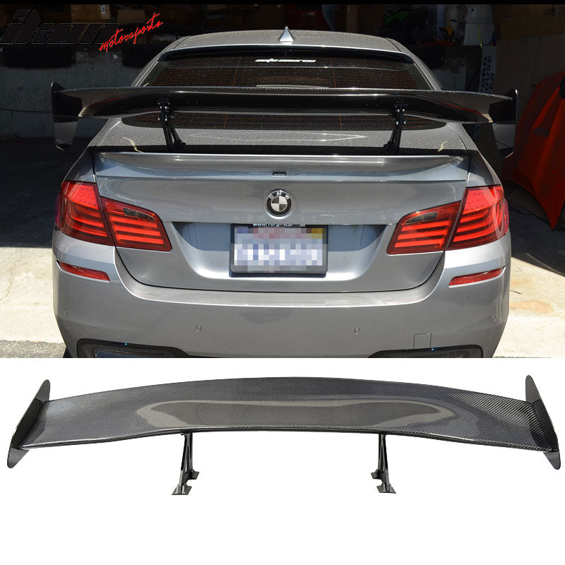 56" Inch GT Style Racing Race Drag Trunk Spoiler Wing - 3D Carbon Fiber ...