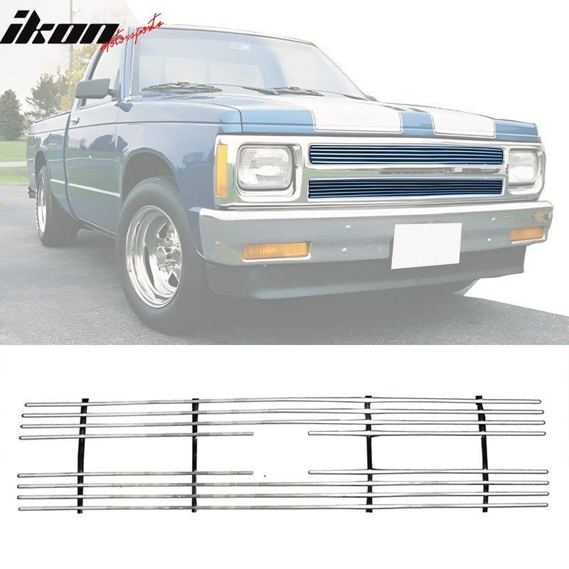 Fits 91-93 Chevrolet S10 Front Bumper Upper Grille Grill Insert ...