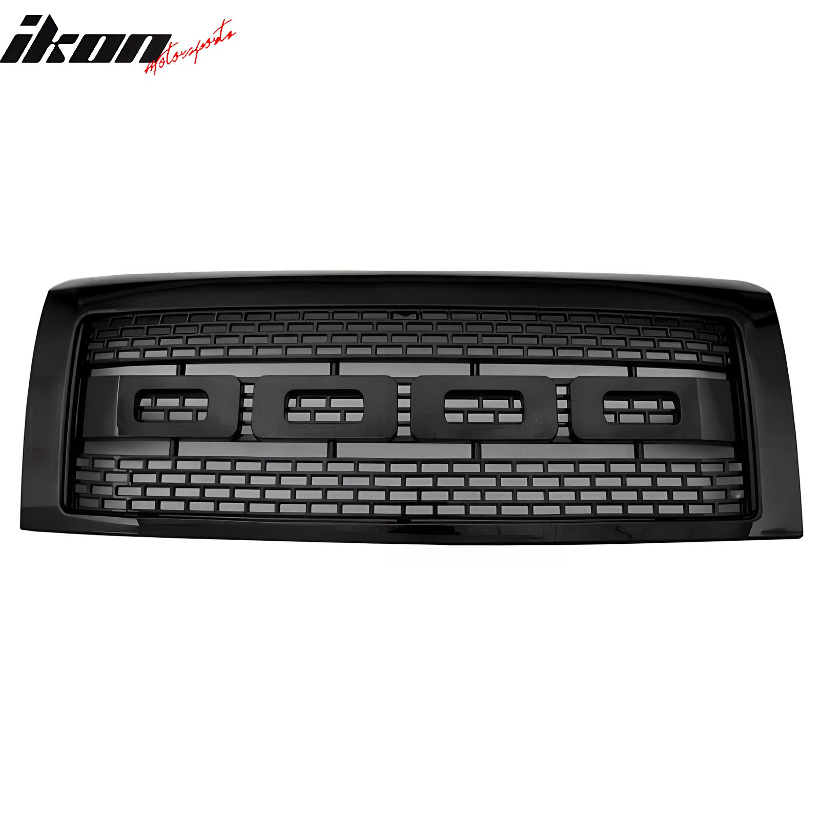 IKON MOTORSPORTS, Front Bumepr Grille Compatible With 2009-2014 Ford F ...