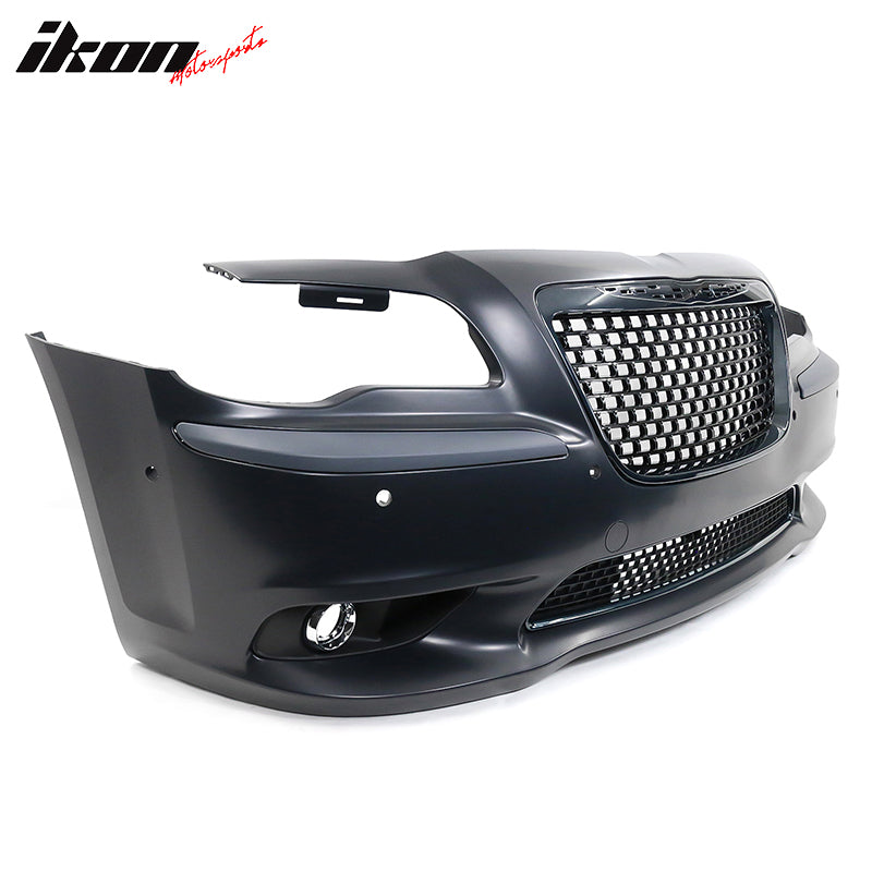 Front Bumper Compatible With 2011-2014 Chrysler 300, PP Splitter ...