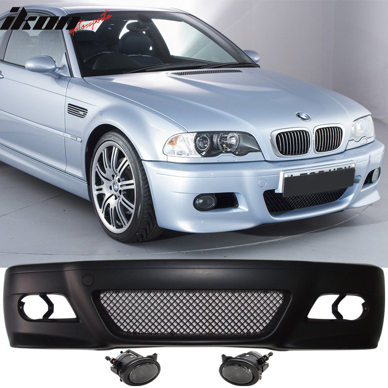 Buy Best BMW E46 2Dr M3 Front Bumper + Fog Light Cover + Fog Lamp ...