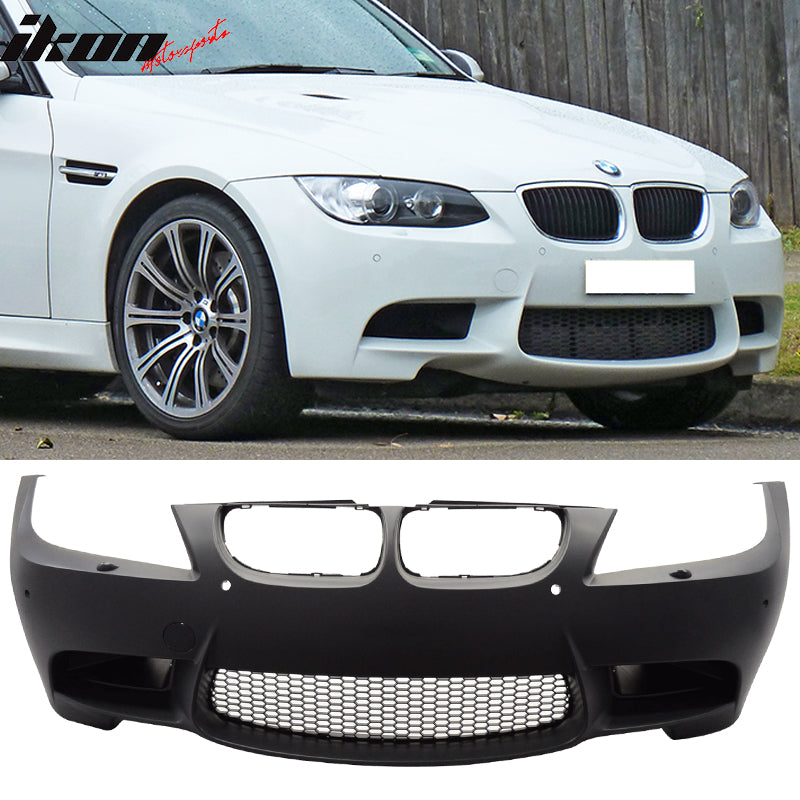 Front Bumper Cover Compatible With 2009-2011 BMW E90 E91, 3-Series M3 ...