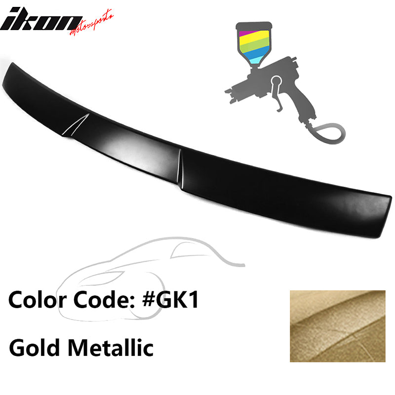 IKON MOTORSPORTS, Rear Window Roof Spoiler Compatible with 2015-2021 ...