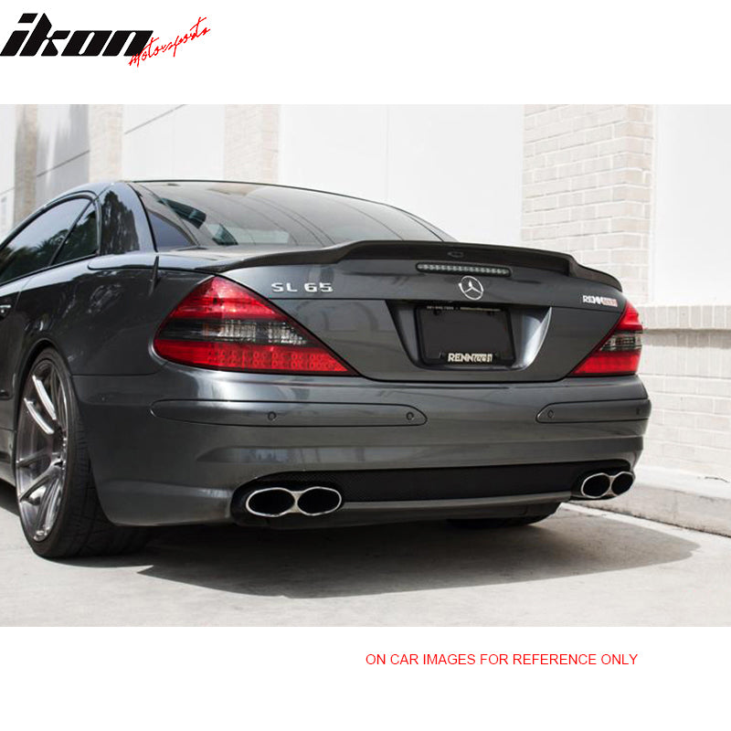 IKON MOTORSPORTS, Trunk Spoiler Compatible With 2003-2011 Mercedes Benz ...