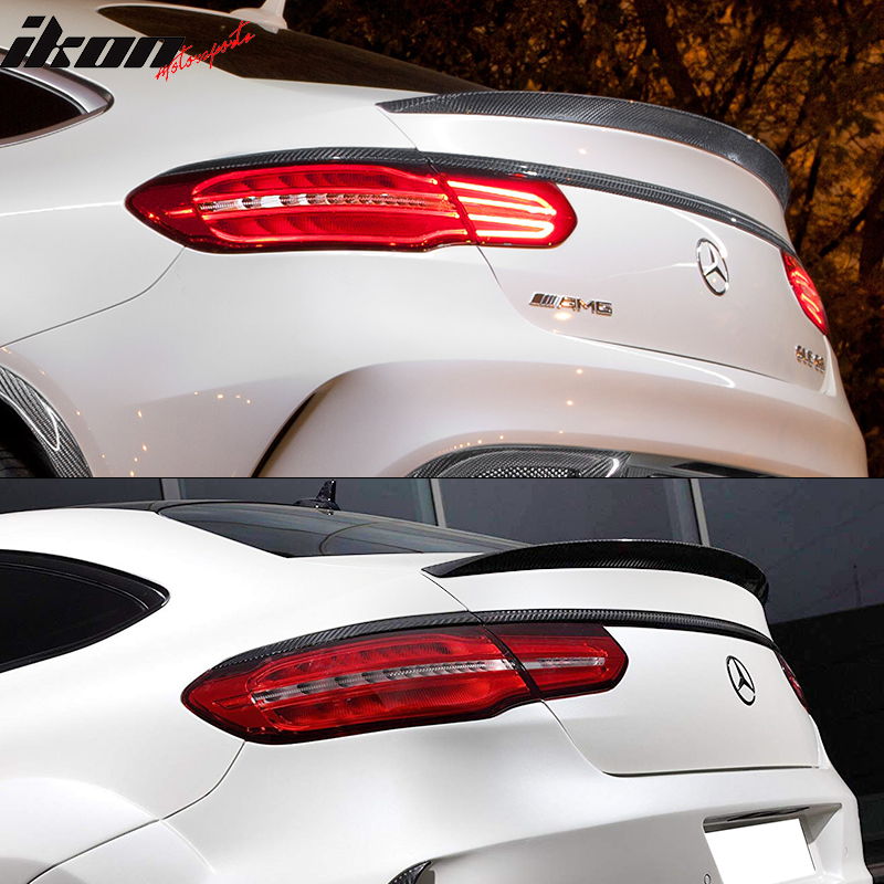 IKON MOTORSPORTS, Trunk Spoiler Compatible With 2016-2019 Mercedes-Benz ...