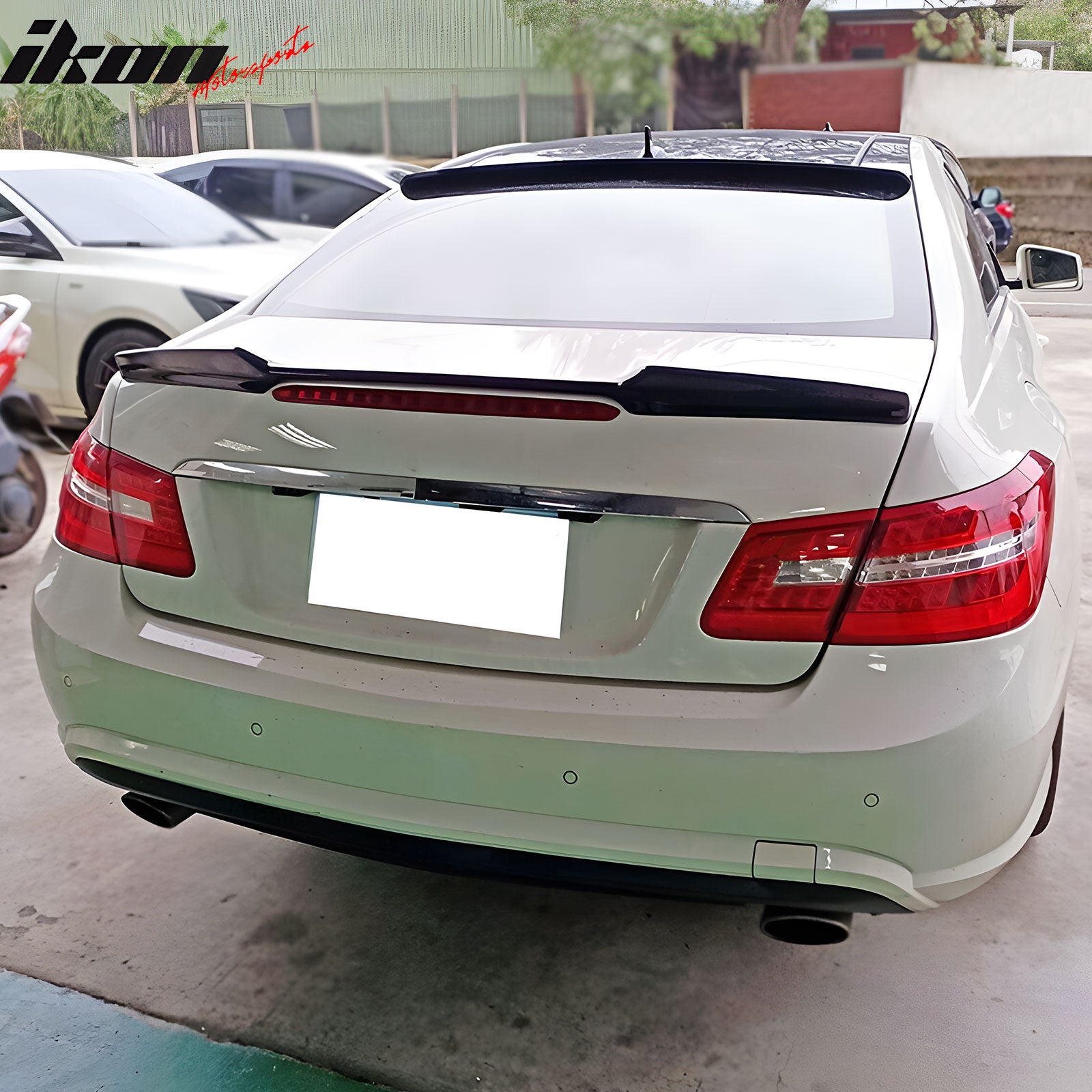 IKON MOTORSPRTS, Trunk Spoiler Compatible With 2010-2017 Mercedes-Benz ...
