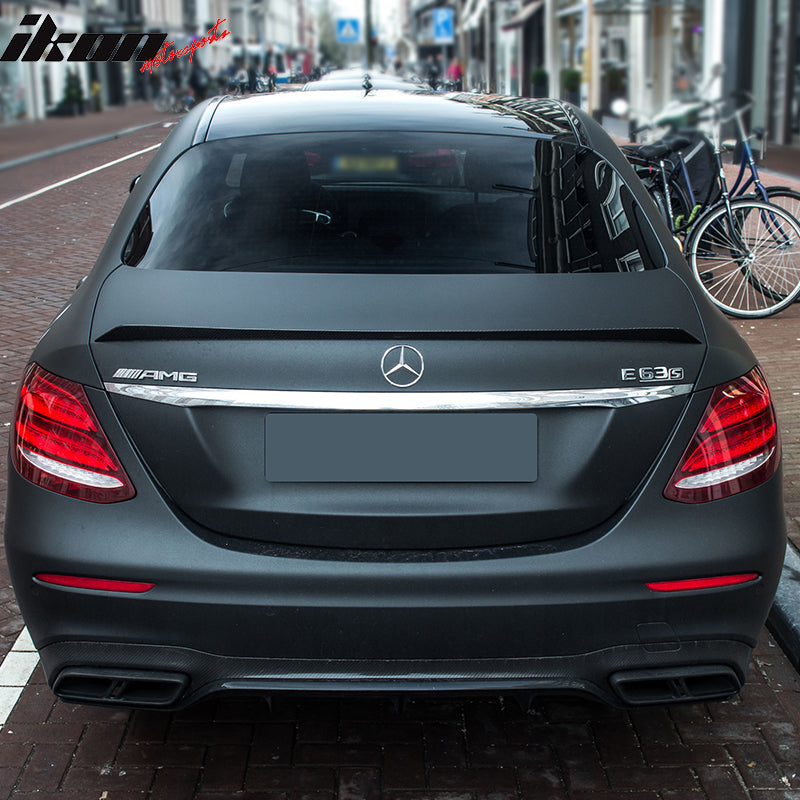 Compatible With 17-18 Benz E Class W213 Sedan 4Dr AMG Trunk Spoiler ...