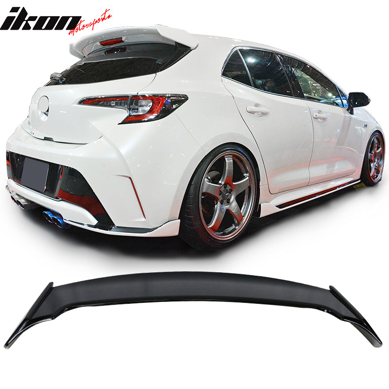 IKON MOTORSPORTS Roof Spoiler Compatible With 2019-2024 Toyota Corolla ...