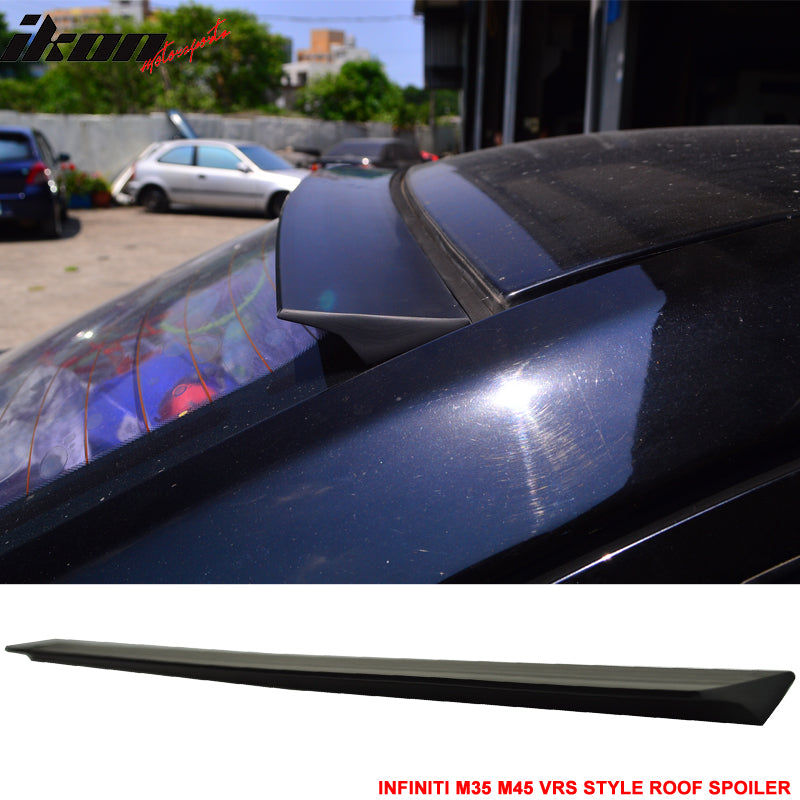 Roof Spoiler Compatible With 2005-2010 Infiniti M35 M45 3rd, VRS Style ...