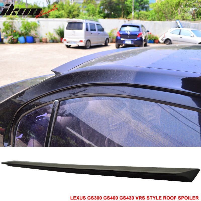 IKON MOTORSPORTS, Roof Spoiler Compatible With 1998-2004 Lexus GS300 ...