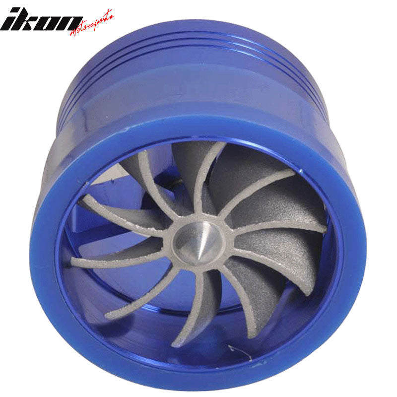 Air Intake Fan Compatible With Acura Integra TSX, Blue Intake Turbo Gas ...