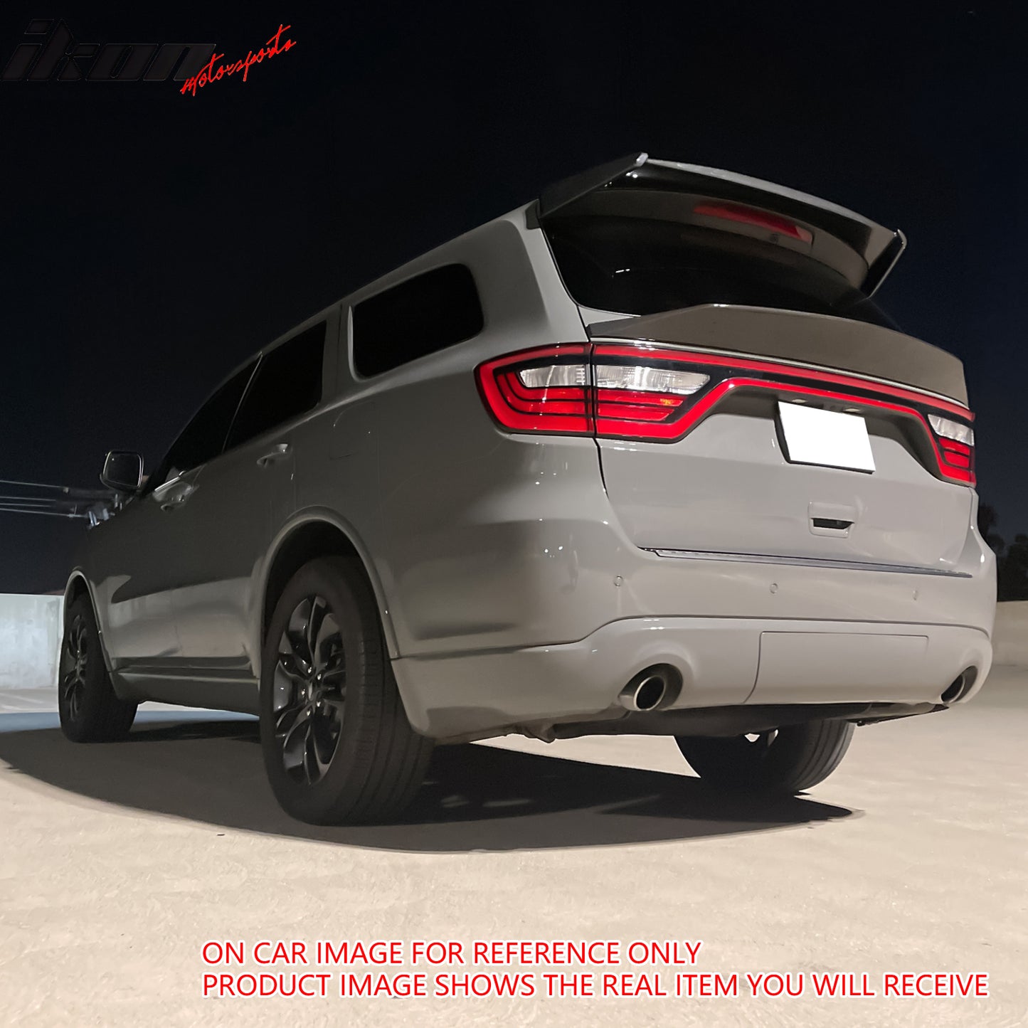 IKON MOTORSPORTS, Rear Window Roof Spoiler Compatible with 2011-2024 ...