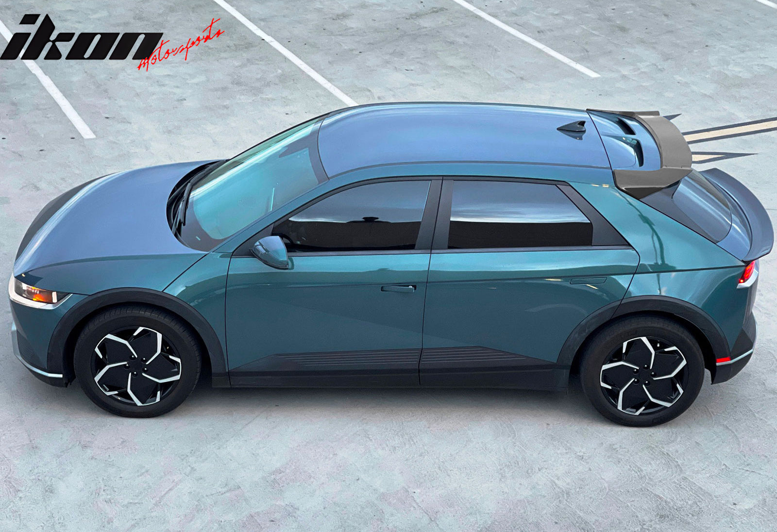 IKON MOTORSPORTS, Roof Spoiler Compatible With 2022-2024 Hyundai Ioniq ...