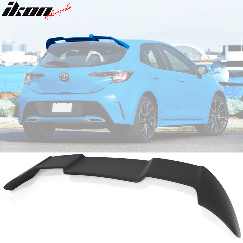 IKON MOTORSPORTS, Roof Spoiler Compatible With 2019-2023 Toyota Corolla ...