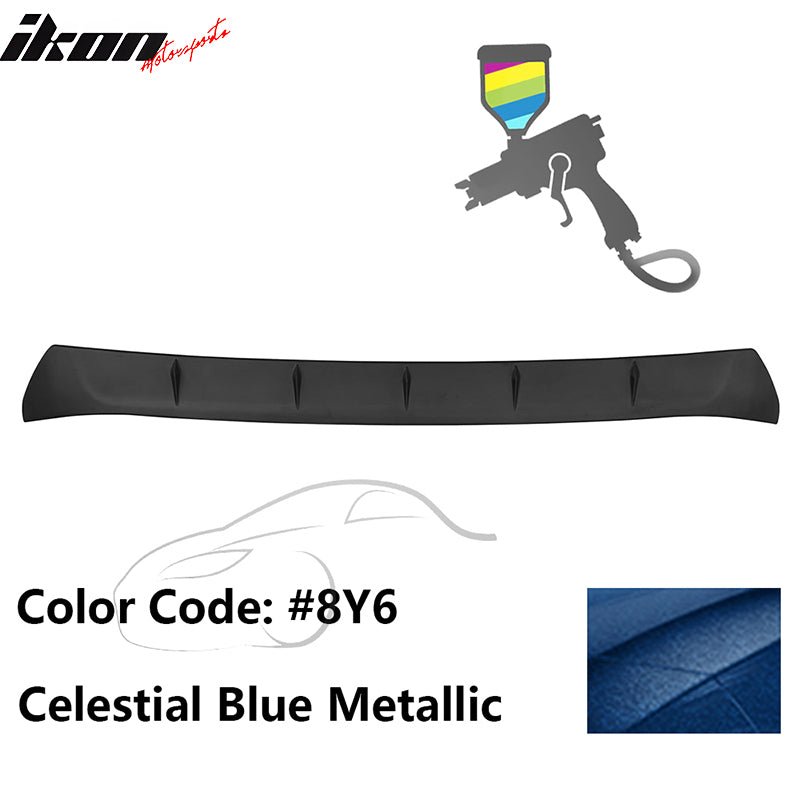 IKON MOTORSPORTS, Rear Window Roof Spoiler Compatible with 2022-2025 ...