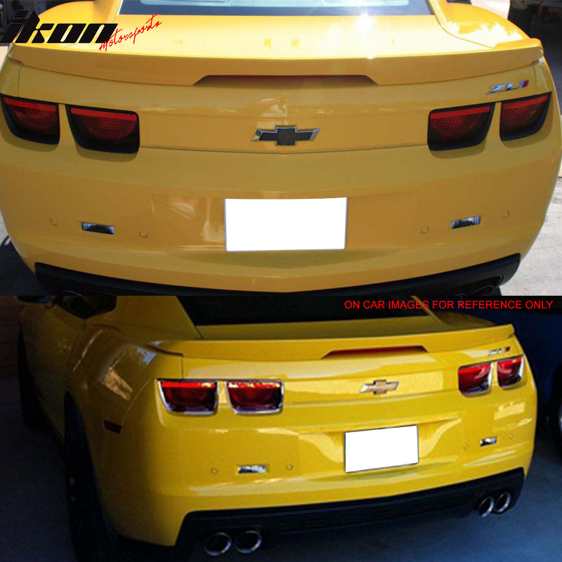 Compatible With Camaro ZL1 Style Trunk Spoiler Black 3Rd Brake Light ...