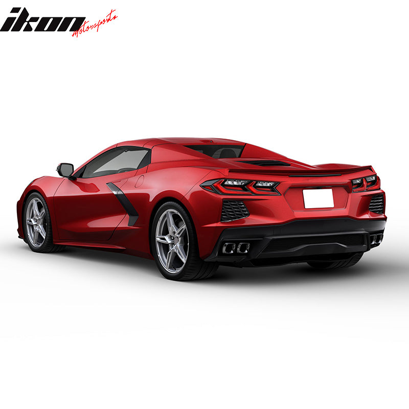 IKON MOTORSPORTS, Trunk Spoiler Compatible With 2020-2022 Chevy ...