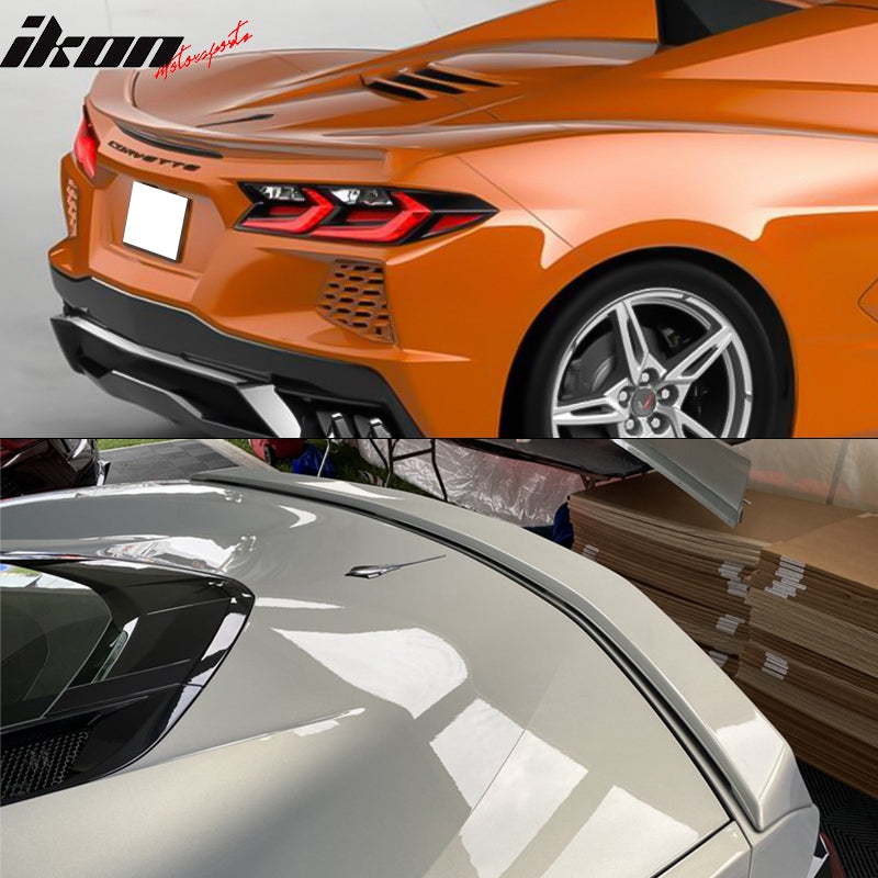 IKON MOTORSPORTS, Trunk Spoiler Compatible With 2020-2022 Chevy ...