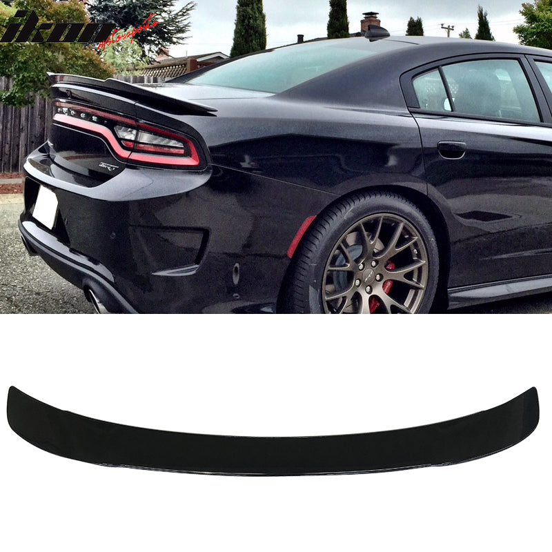 IKON MOTORSPORTS Pre-Painted Trunk Spoiler Compatible With 2015-2023 ...