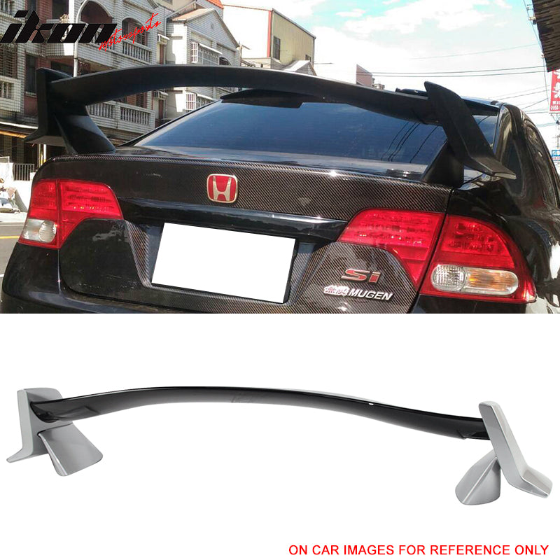 06-11 Honda Civic 8th FD1 FD2 Sedan 4Dr Gen X Type R ABS Trunk Spoiler ...