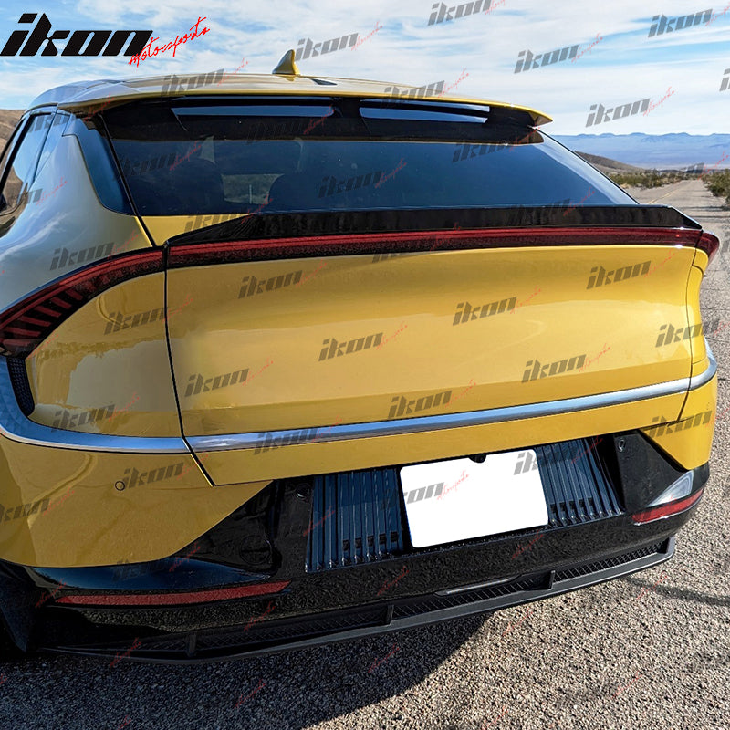 IKON MOTORSPRTS, Trunk Spoiler Compatible With 2022-2024 Kia EV6, X ...
