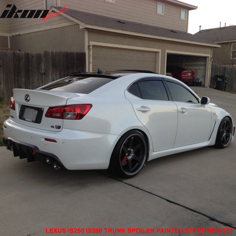 Rear Spoiler Wing for Lexus IS250 IS350 ISF 06–13 – Ikon Motorsports