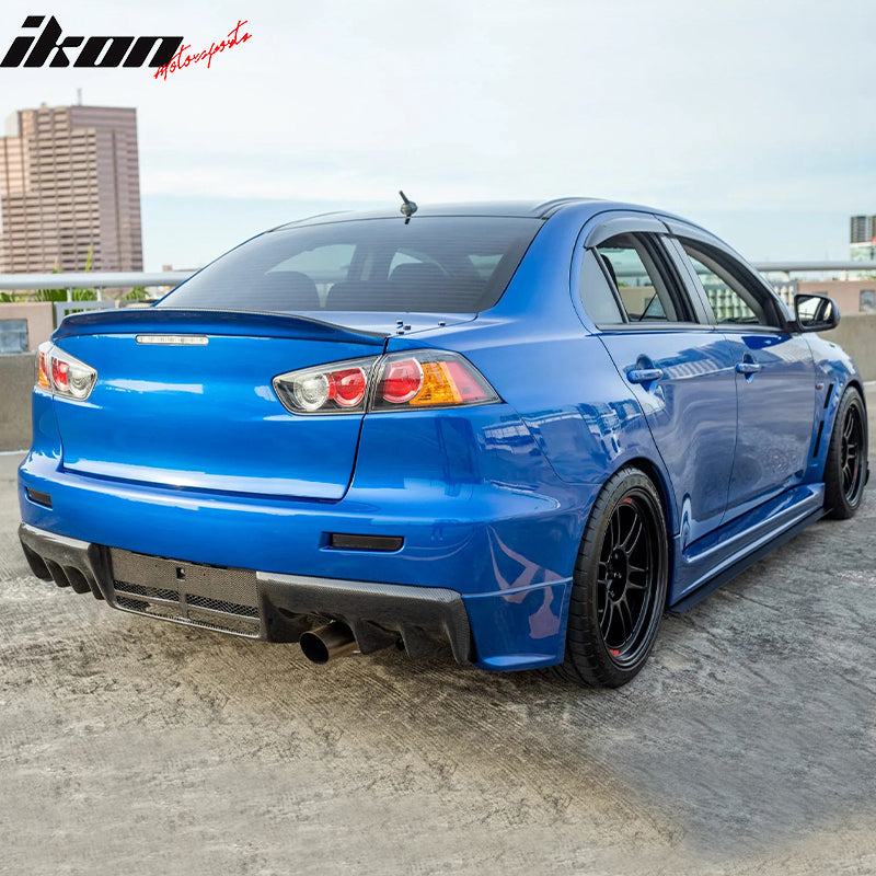 Compatible With 08-17 Mitsubishi Lancer EVO X 10 MR GSR JDM Duckbill RS ...