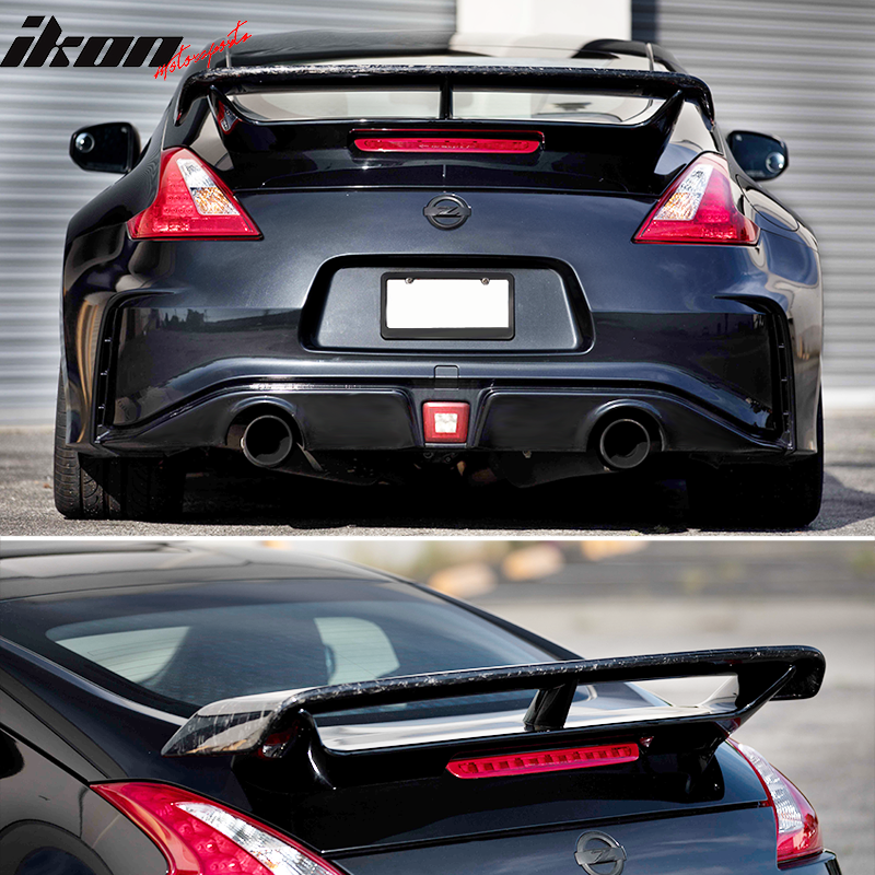 IKON MOTORPSPORTS Trunk Spoiler Compatible With 2009-2020 Nissan 370Z ...