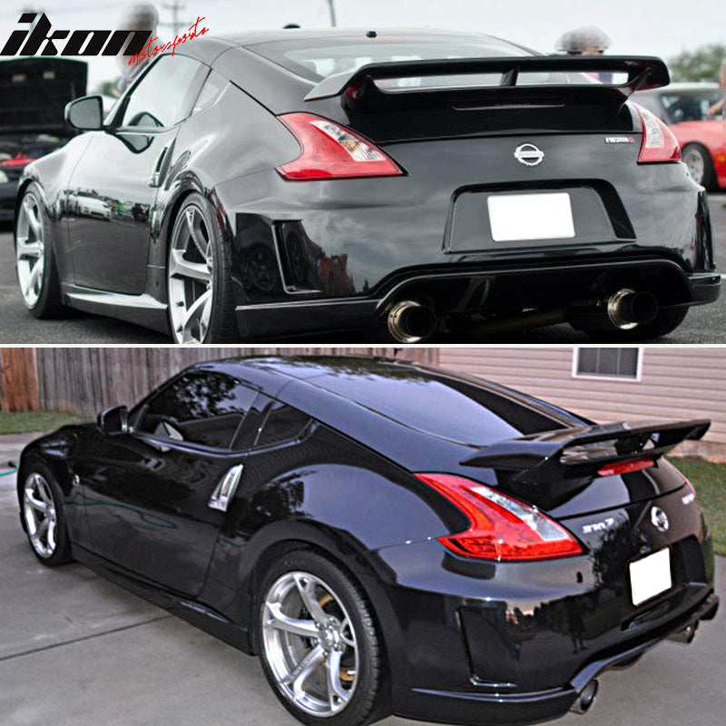 IKON MOTORPSPORTS Trunk Spoiler Compatible With 2009-2020 Nissan 370Z ...