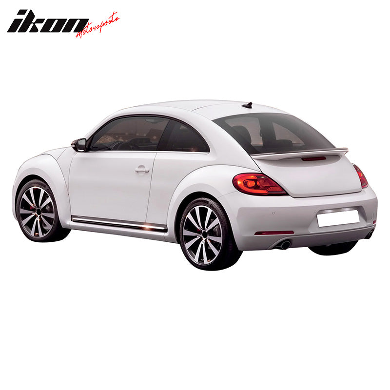 IKON MOTORSPORTS Trunk Spoiler Compatible With 2012 2019 Volkswagen Beetle A5 2Dr Rear Trunk Lid Spoiler Wing Lip OE Style ABS 2013 2014 2015 2016 2017 2018 Ikon Motorsports