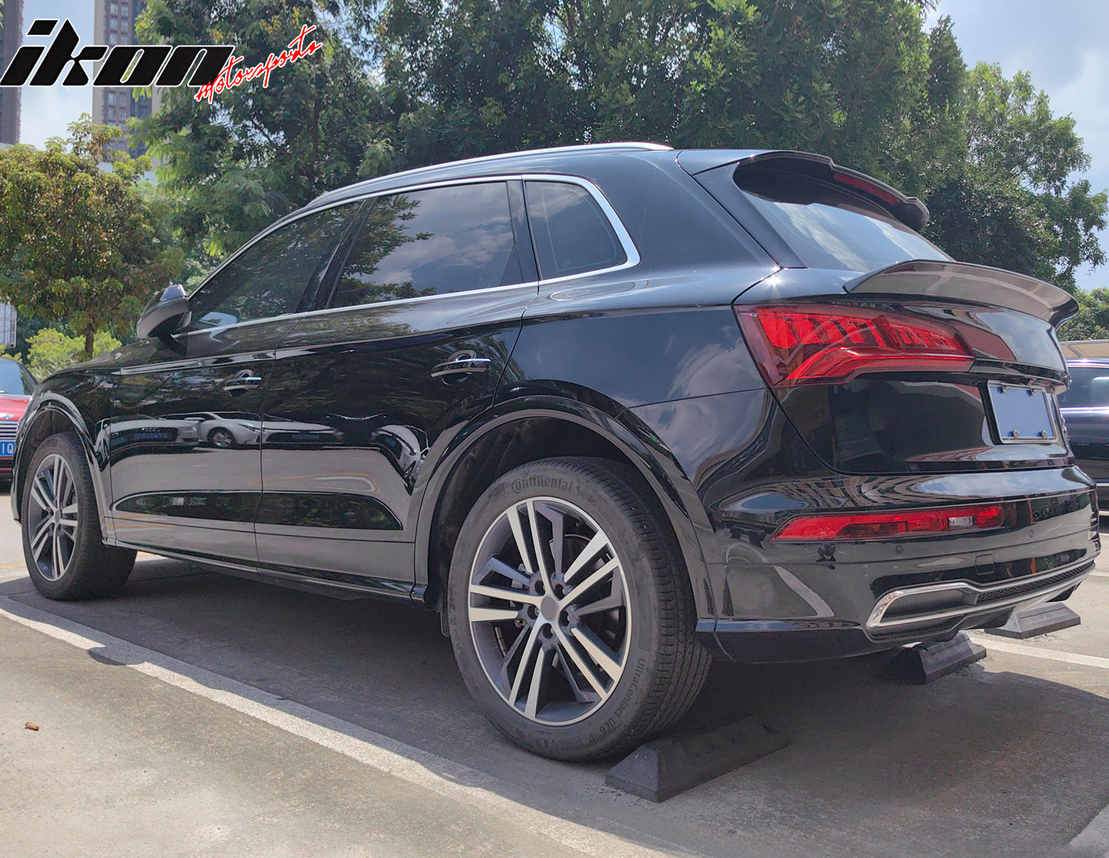 IKON MOTORSPORTS, Trunk Spoiler Compatible with 2018-2023 Audi SQ5 Q5 ...