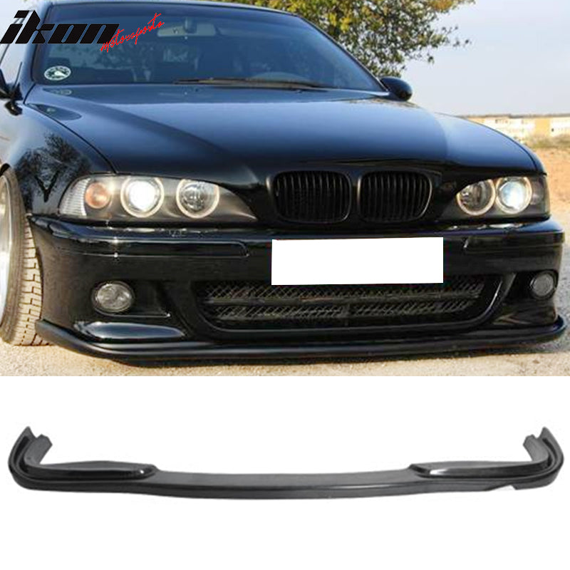 Front Bumper Lip Compatible With 1996-2003 BMW E39, 5 Series H Style CF ...